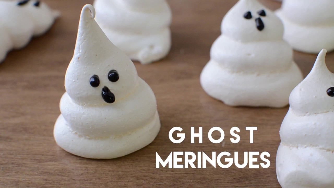 Ghost Meringues - VeryVera Cooking Camp